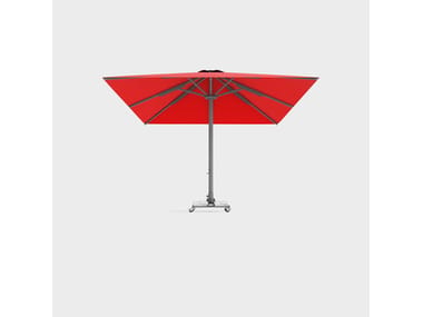 MEGA CRANK-TELESCOPIC SYSTEM SQUARE Garden umbrella By The Umbrella House