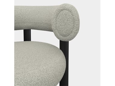 FAT STOOL High upholstered fabric stool By Tom Dixon | design Tom Dixon ...