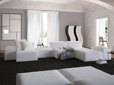 TOM Canapé modulable composable en tissu By Tremolada