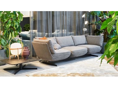BIGGIE 3 seater sectional fabric sofa By Twils | design Luca Nichetto