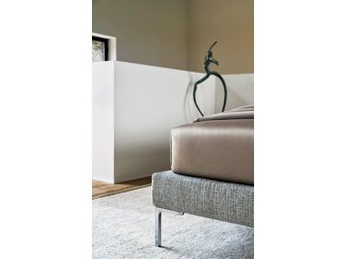 MAX Double bed with upholstered headboard By Twils