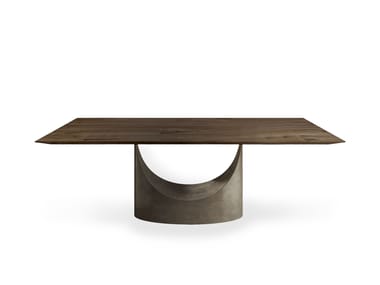 U TABLE - 2490W Wooden table By Lago | design Alessandro Corrò, Andrea ...