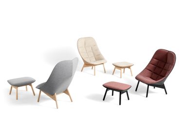 UCHIWA | Footstool By Hay design Doshi Levien