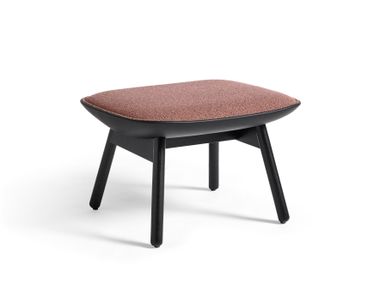 UCHIWA Upholstered fabric footstool By Hay | design Doshi Levien