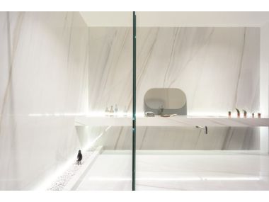 ULTRA MARMI - BIANCO COVELANO Wall/floor tiles with marble effect By ...