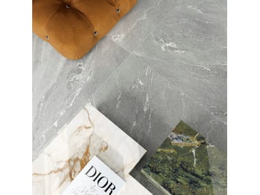 ULTRA PIETRE - PIETRA DI VALS Indoor porcelain stoneware wall tiles with stone effect By ARIOSTEA