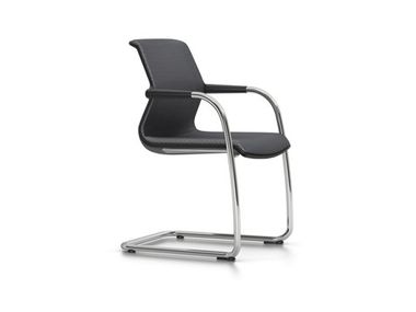 UNIX CHAIR Stackable training chair with armrests By Vitra | design ...