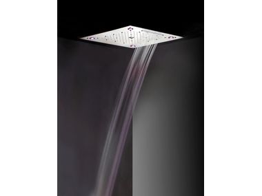 URANO LED ceiling mounted stainless steel overhead shower By Ama Luxury ...