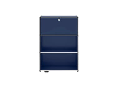 USM HALLER Steel bar cabinet with integrated lighting By USM | design ...