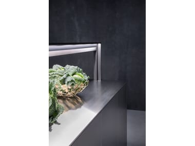 ARTEMATICA STRUCTURED LACQUER STEEL Kitchen By Valcucine | design ...