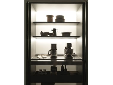 Tower Units With Receding Doors Kitchen unit By VALCUCINE