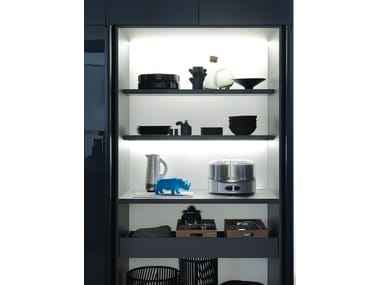 Tower Units With Receding Doors Kitchen unit By VALCUCINE