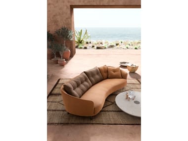 ETHOS 3 seater fabric garden sofa By VALENTINI