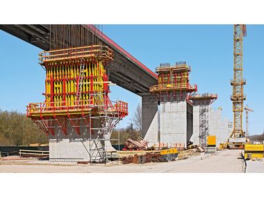 VARIO GT 24 Formwork system for load-bearing wall By PERI