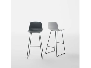 VARYA | Sled base stool By INCLASS design Simon Pengelly
