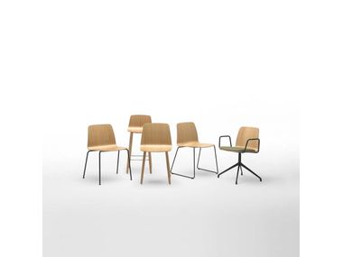 VARYA WOOD | Stackable chair By INCLASS design Simon Pengelly