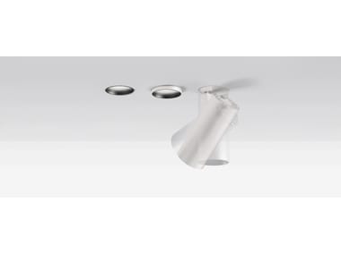 VECTOR Recessed LED adjustable aluminium spotlight By Artemide