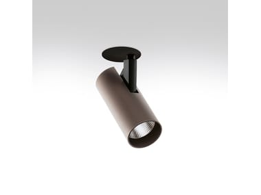 VECTOR LED semi-inset adjustable aluminium spotlight By Artemide