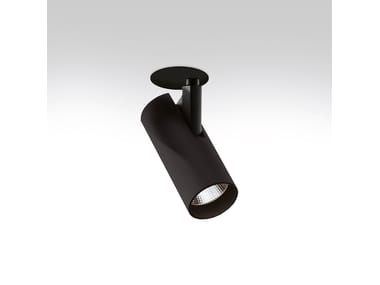 VECTOR LED semi-inset adjustable aluminium spotlight By Artemide