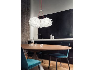 LED Opalflex® pendant lamp VELI MINI TRIO COUTURE By Slamp design ...