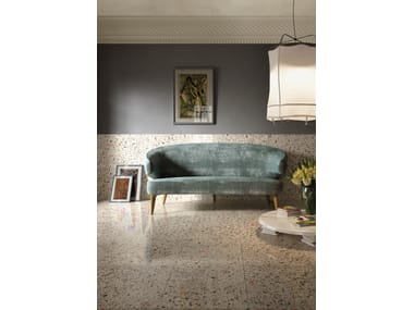 Porcelain stoneware wall/floor tiles terrazzo effect VENICE PINK Venice ...