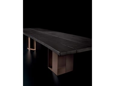 VERO - CUBICA table By Arte Brotto design Michele Marcon