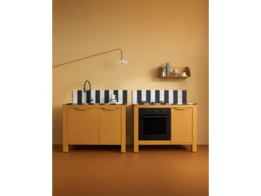 VERY SIMPLE TEKLAN EDITION Stainless steel fitted kitchen By Very ...