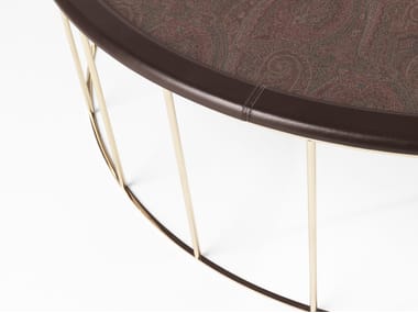 VESSEL Round wooden coffee table By ETRO Home Interiors