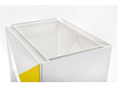 VEVEY Metal waste paper bin for waste sorting By Made Design | design ...