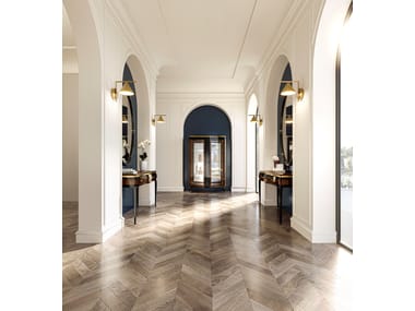 VICTOR Rectangular wooden console table with drawers By A.R ...