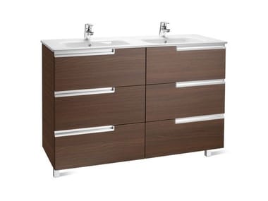 VICTORIA-N | Double vanity unit By ROCA SANITARIO