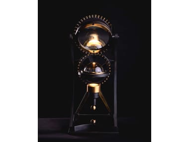 LED brass table lamp VITRUVIAN By Karice Lighting design Maurice ...