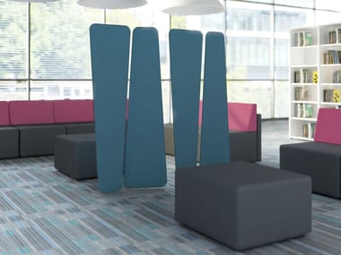 VIVA | Room divider Freestanding fabric office screen By MDD