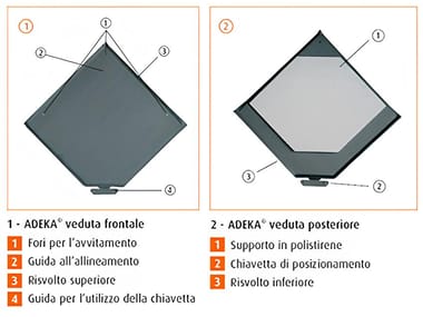 ADEKA® Metal shingle for roof By VMZINC