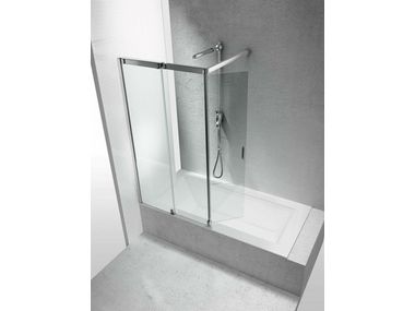 VR Parete per vasca in vetro temperato By VISMARAVETRO