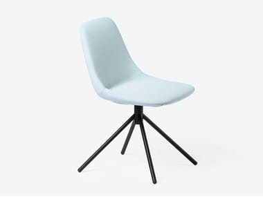 RIALTINA Swivel trestle-based chair By Venedia