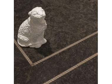 METEORITE NERO Flooring By Versace Ceramics