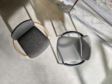 LORD 22 Ash chair with armrests By Very Wood | design LucidiPevere