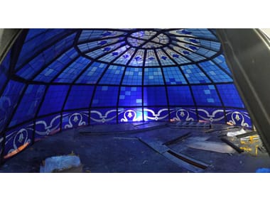 STAINED GLASS DOME Stained glass Dome By Vetrarte