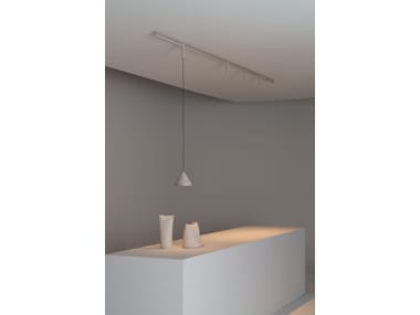 BIND LED aluminium pendant lamp By Vibia