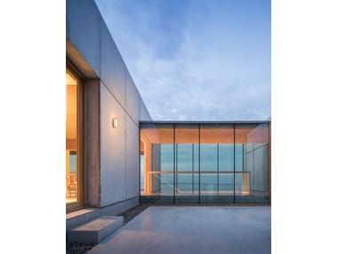 DOTS GLASS LED glass and aluminium wall lamp By Vibia