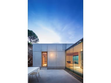 DOTS GLASS LED glass and aluminium wall lamp By Vibia