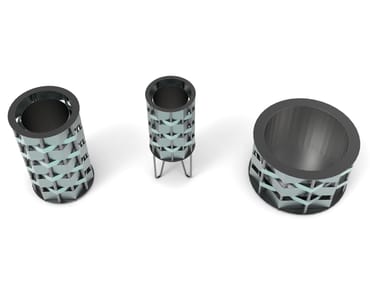 VIMINI Litter bin By Viscio Urban Design