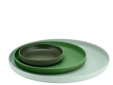TRAYS Rundes Serviertablett aus ABS By Vitra | design Jasper Morrison