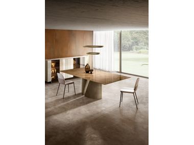 WADI | Glass table Rectangular glass table By Lago | design Daniele Lago