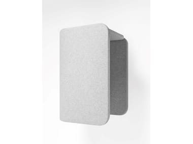 Wall-mounted acoustic fabric phone booth WALLBOOTH By SilentLab