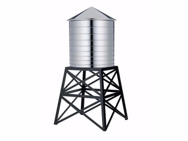 Stainless steel food-storage box WATER TOWER By Alessi