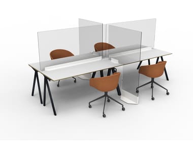 WELLNESS SCREEN | Desktop barrier Wellness Screen Collection By Isomi