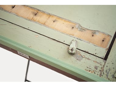 Rectangular wooden high side table WINDOWS Copper Leaves Collection By ...