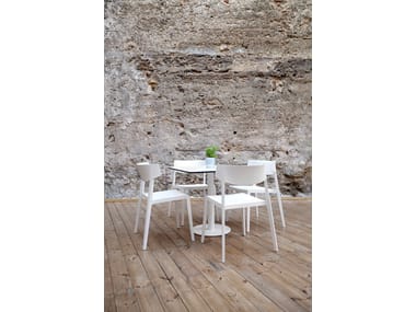 WING Stackable polypropylene chair By ACTIU | design Ramos&Bassols